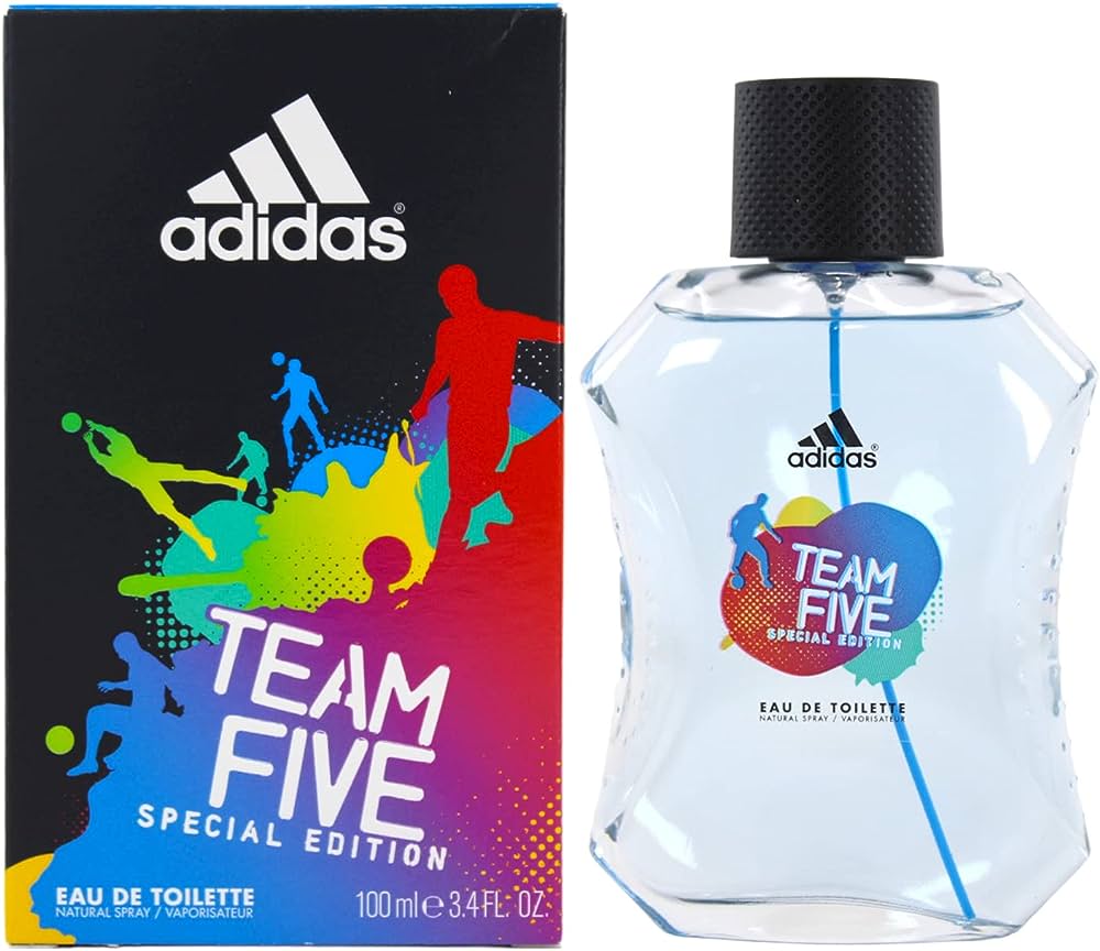 Adidas TEAM FIVE men cologne edt 3.4 oz 3.3 NEW IN BOX – Triple A's ...